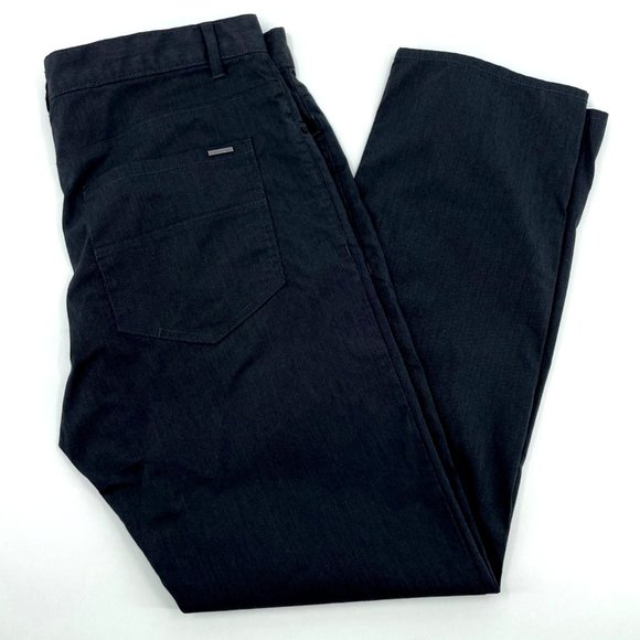 Calvin Klein | Pants & Jumpsuits | Calvin Klein Slim Fit Black Casual ...